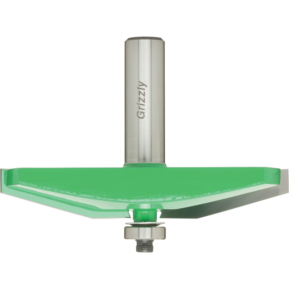 15 Face Cut 3-1/2" Raised Panel Bit, 1/2" Shank - Grizzly Industrial, Inc.