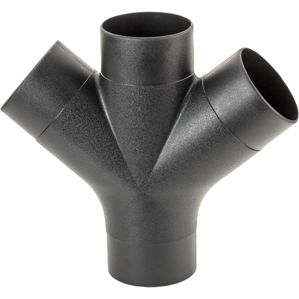 4" to 4" x 4" x 4" Double Branch - Grizzly Industrial, Inc.