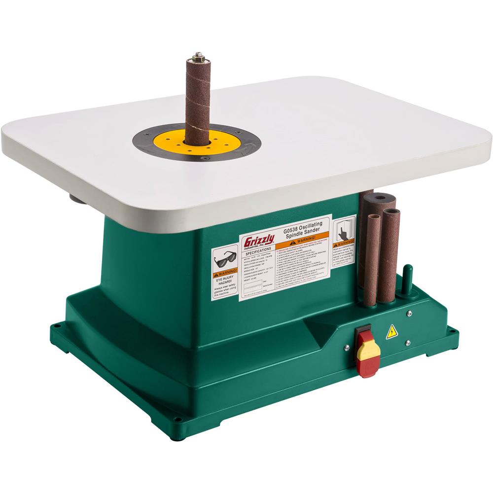 1/3 HP Oscillating Spindle Sander - Grizzly Industrial, Inc.