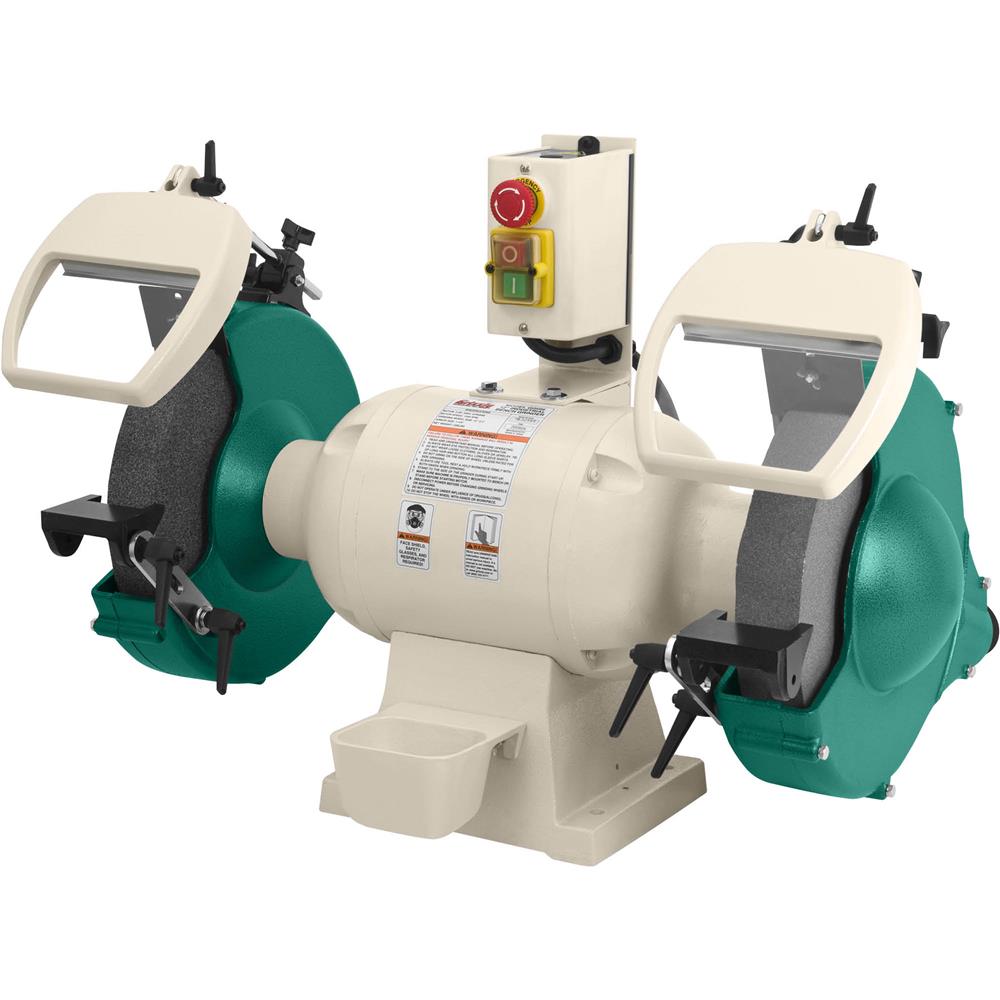 12" 3 HP Heavy-Duty Bench Grinder - Grizzly Industrial, Inc.