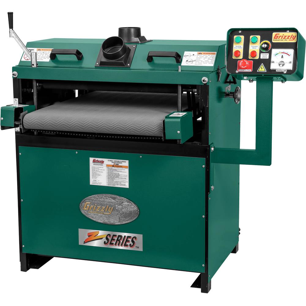 Grizzly G1066Z - 24" 5 HP Variable-Speed Drum Sander - Grizzly ...