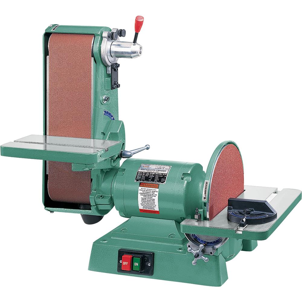 6" x 48" Belt/12" Disc Combo Sander, 1725 RPM - Grizzly Industrial