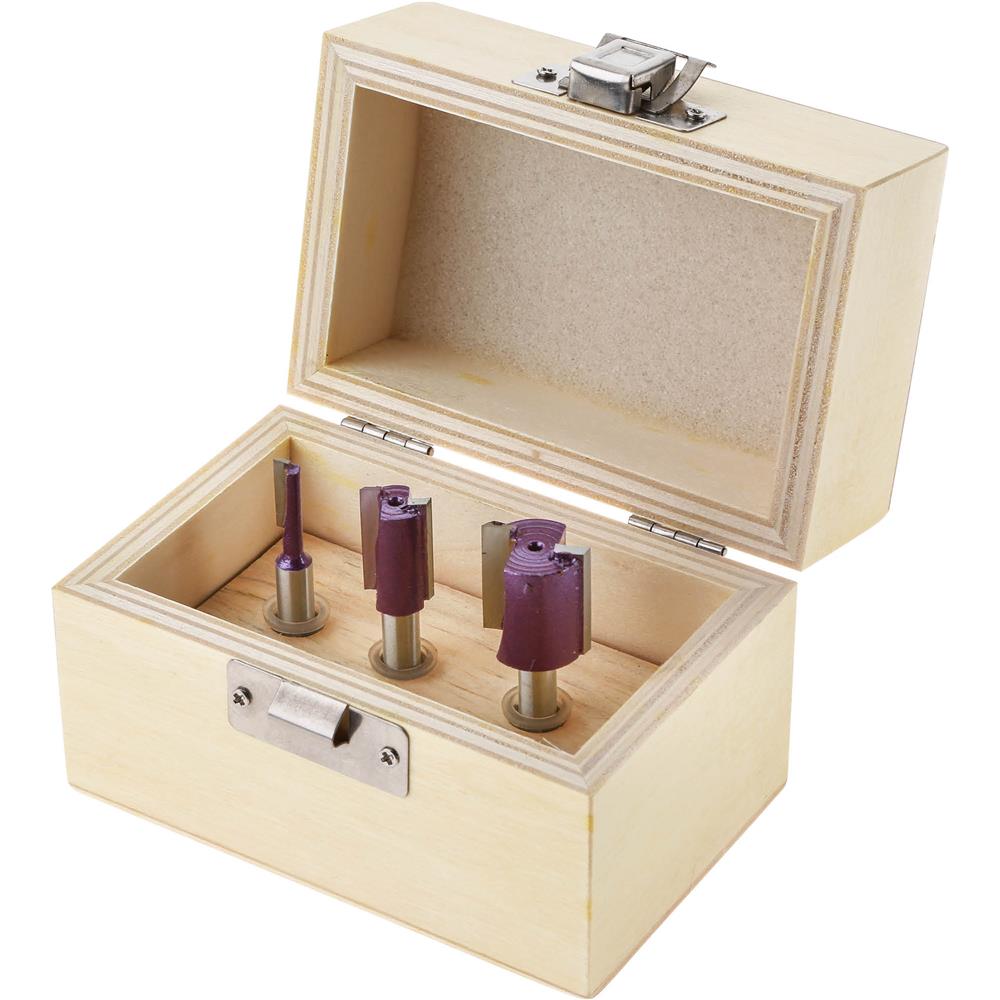 Straight Plywood Router Bits, 1/4" Shank, 3-Pc. Set - Grizzly ...