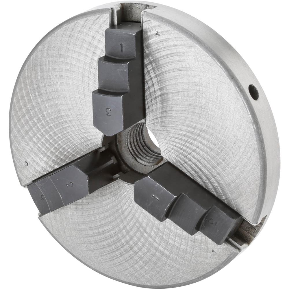 Grizzly H8045 - 6" 3-Jaw Wood Chuck - 1" x 8 TPI - Grizzly Industrial, Inc.