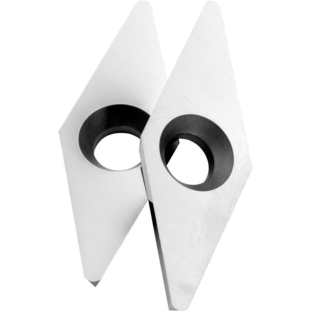 35-Degree Diamond Carbide Insert, 2-Pk. - Grizzly Industrial, Inc.