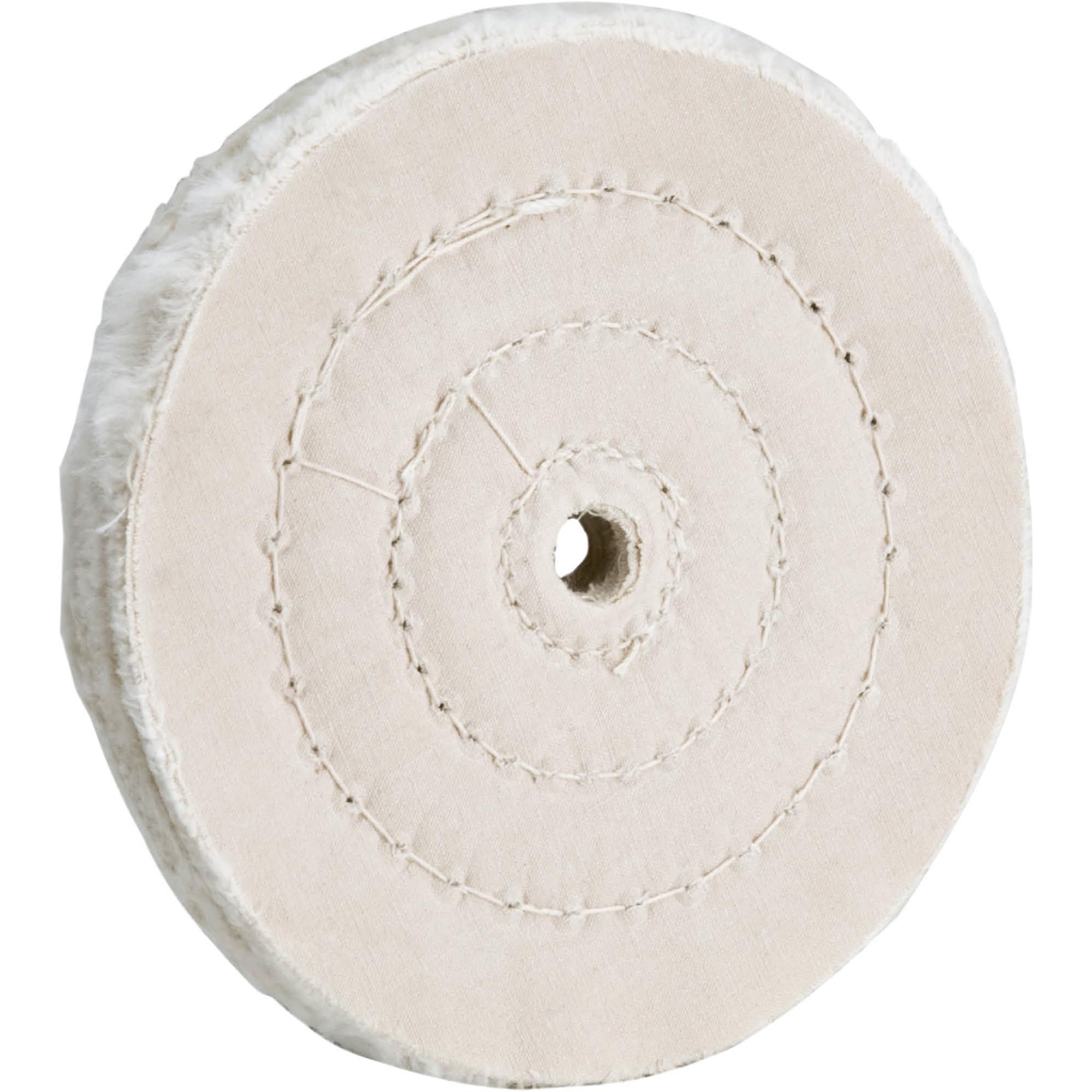 5" x 40 Ply x 1/2" Soft Muslin Buffing Wheel, 5,000 RPM - Grizzly ...