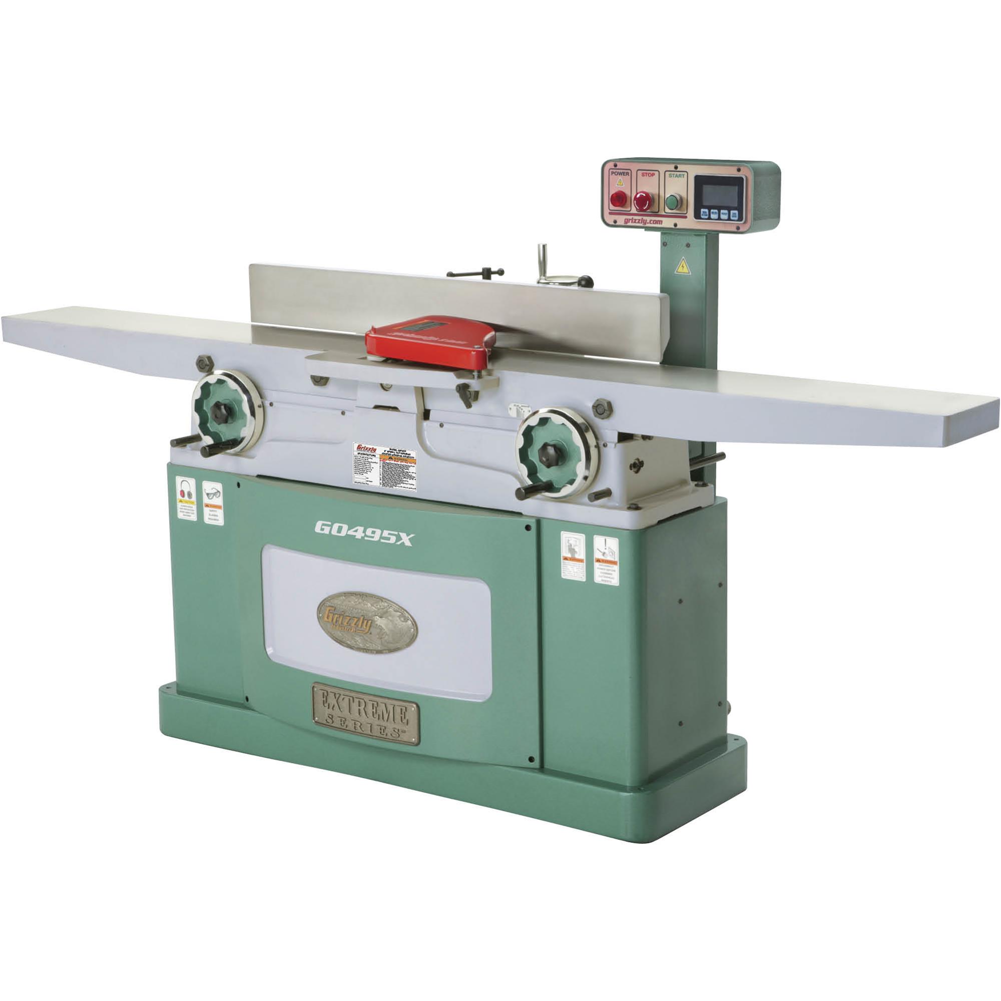 8" x 83" Helical Cutterhead Jointer w/ Digital Height Readout - Grizzly ...