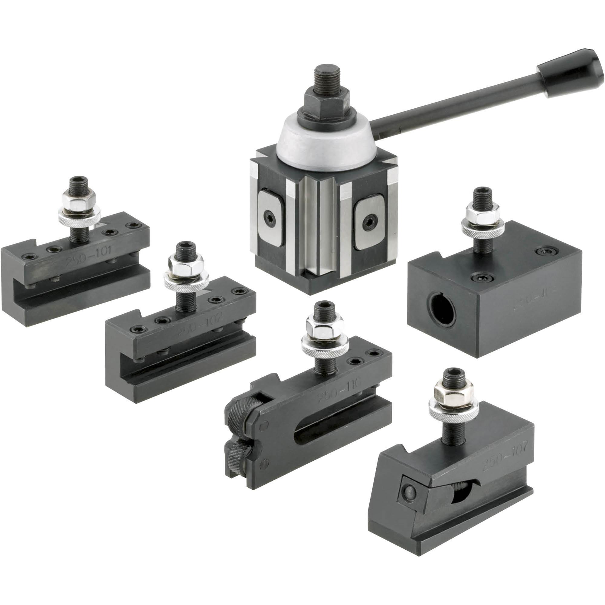 Quick Change Tool Post Set - 10" Swing - Grizzly Industrial