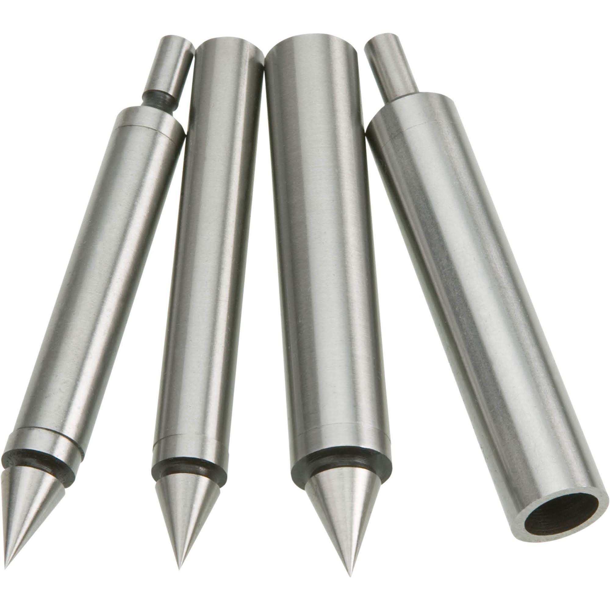 4 pc. Edge Finder Set with 3 Pointed, 1 Shoulder - Grizzly Industrial, Inc.