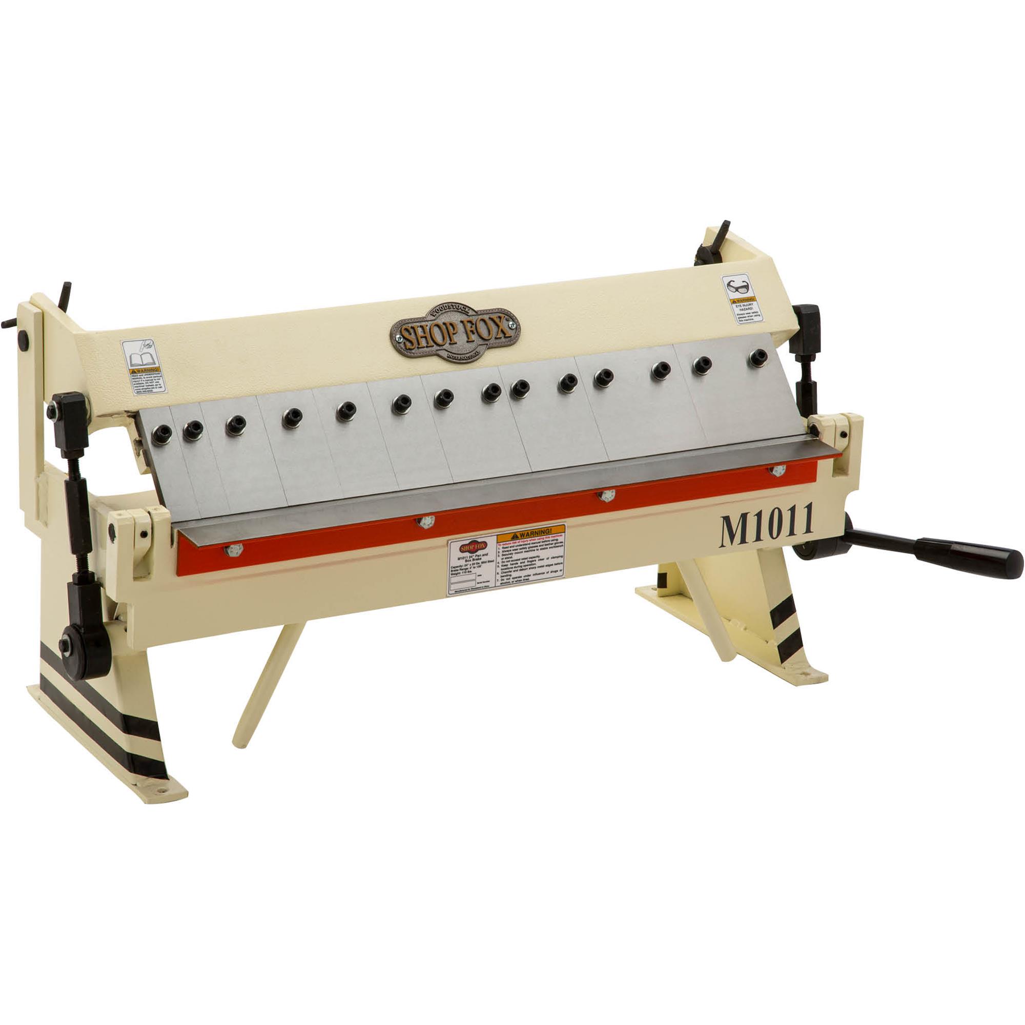 24" Pan and Box Brake - Grizzly Industrial