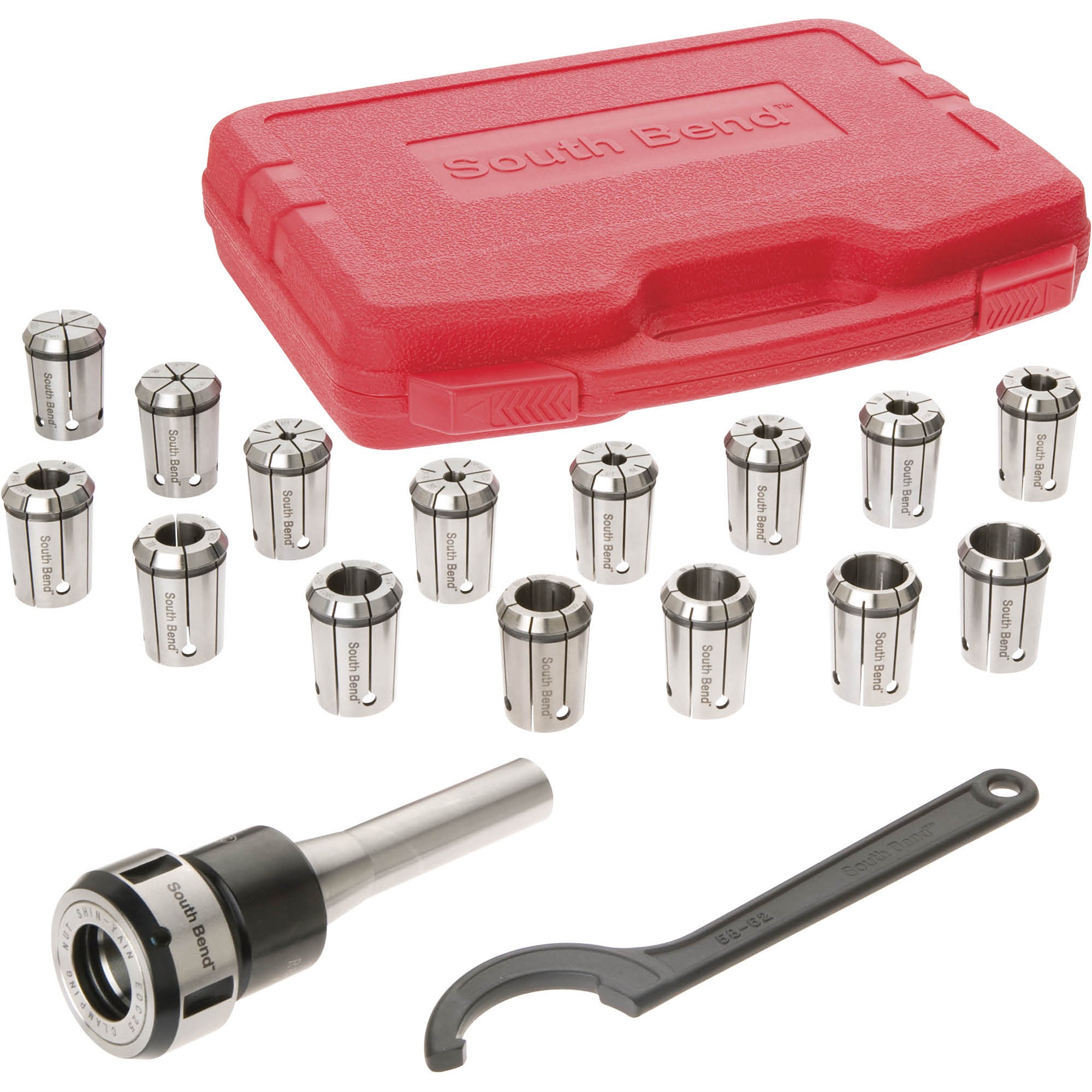 16 Piece Quick Change Collet Set, R8 - Grizzly Industrial, Inc.