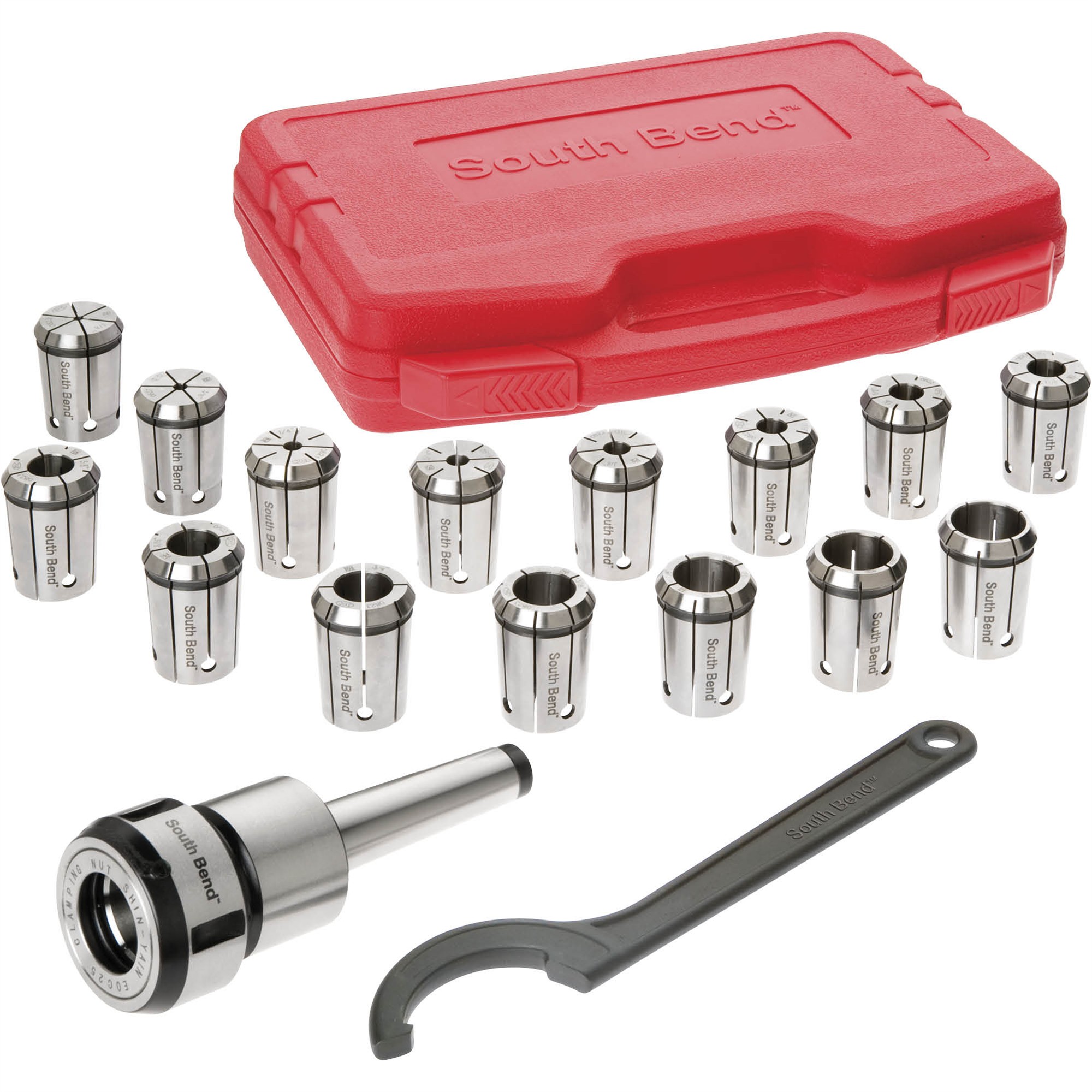 16-Piece Quick-Change Collet Set, MT3 - Grizzly Industrial, Inc.