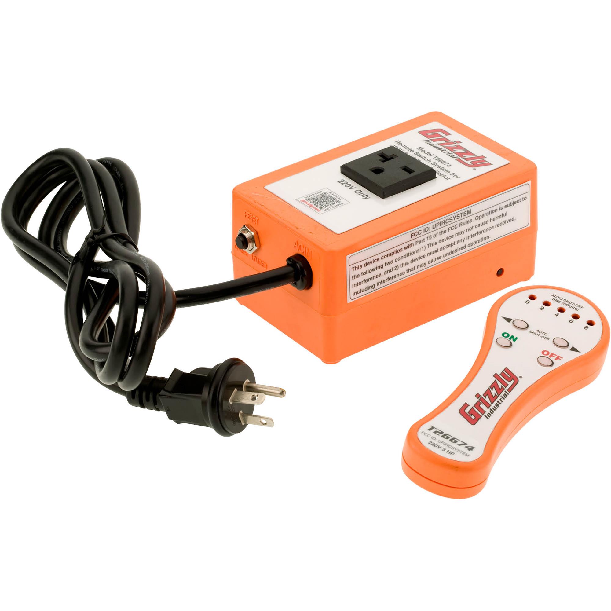 240V Dust Collection Remote - Grizzly Industrial, Inc.