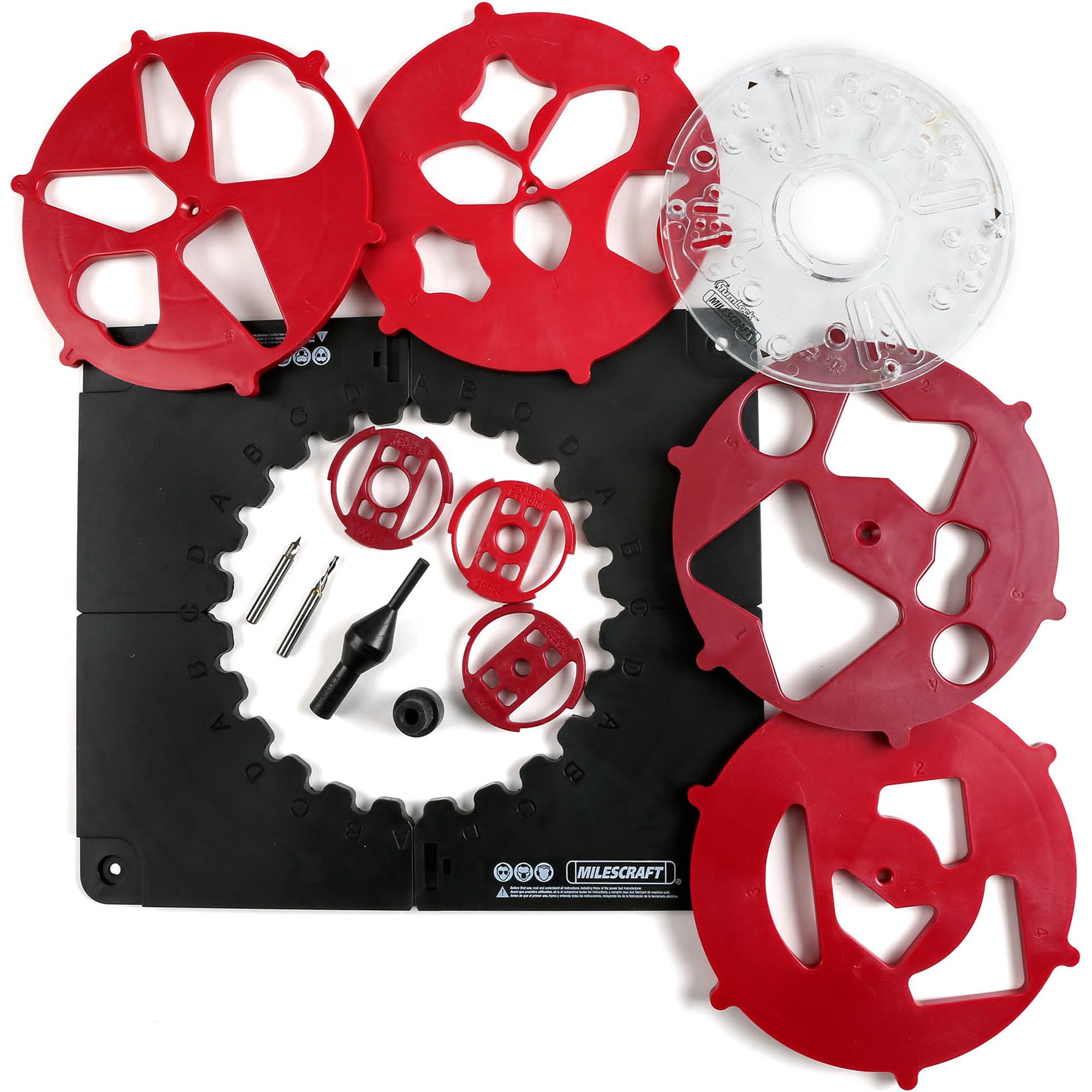 Router Design Inlay Kit - Grizzly Industrial