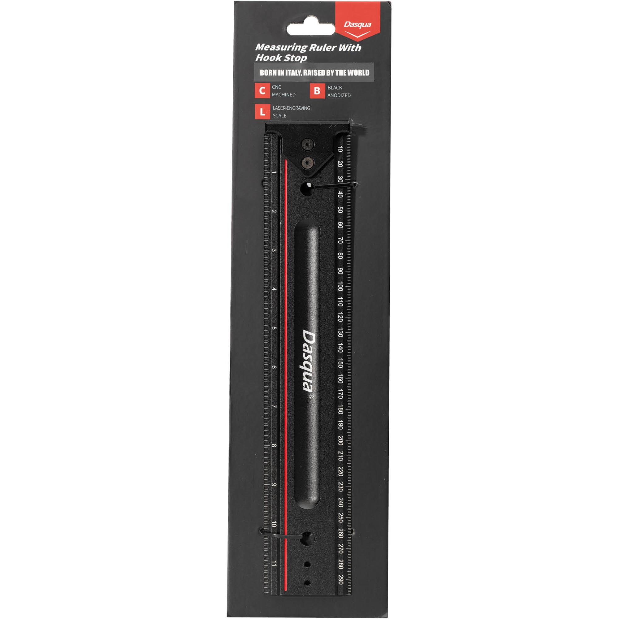 12" Premium Ruler with Hook Stop - Grizzly Industrial, Inc.
