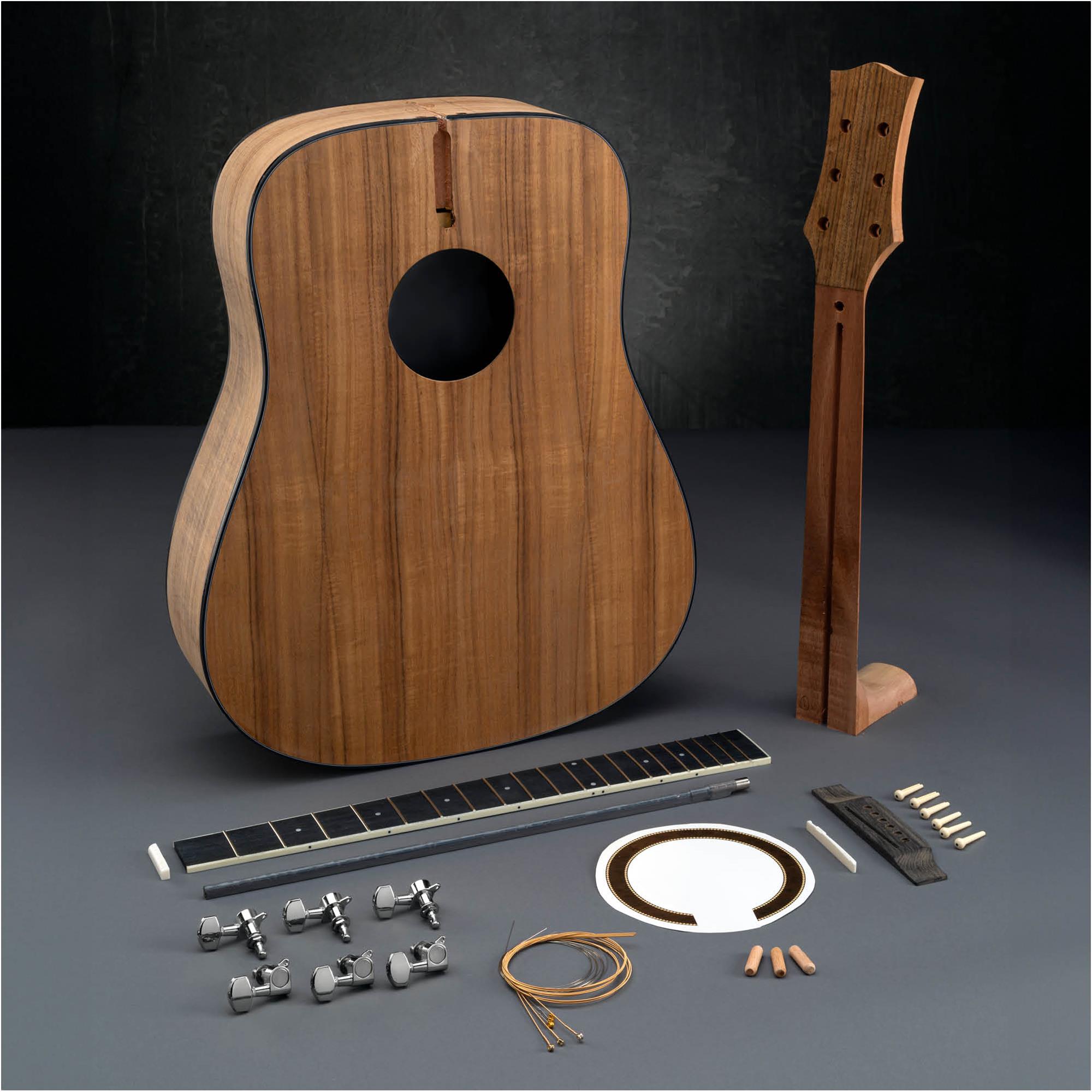 Koa Variant Acoustic Guitar Kit - Grizzly Industrial, Inc.