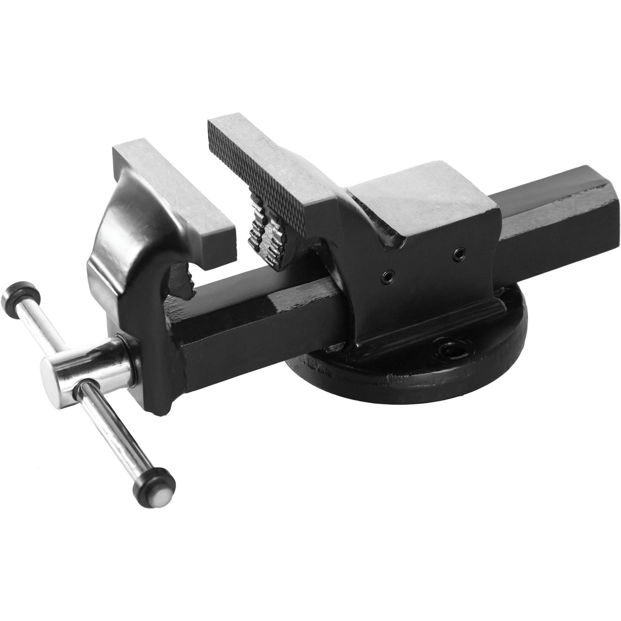 4" Drop-Forged Fixed Base Bench Vise - Grizzly Industrial