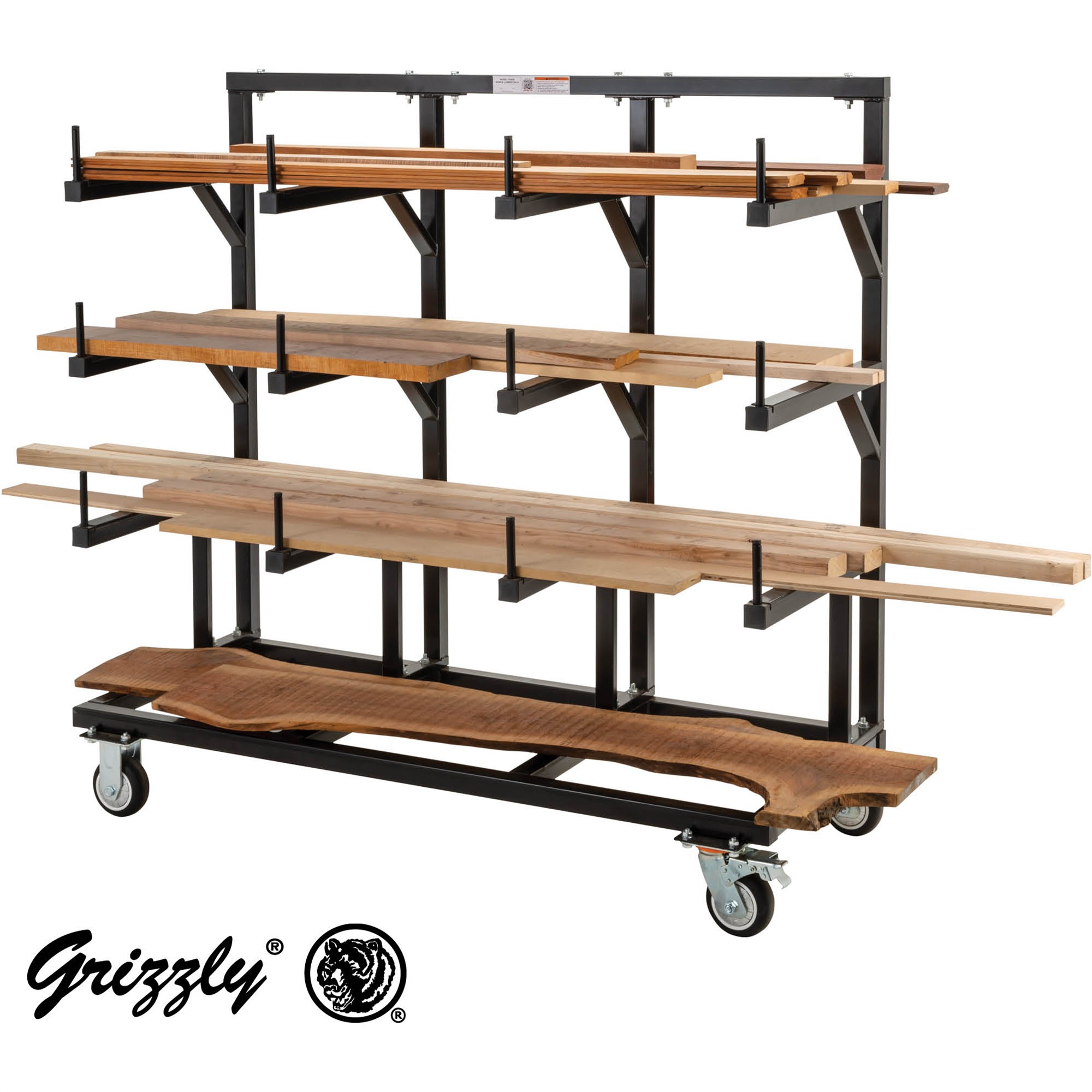 Mobile Lumber Rack - Grizzly Industrial, Inc.